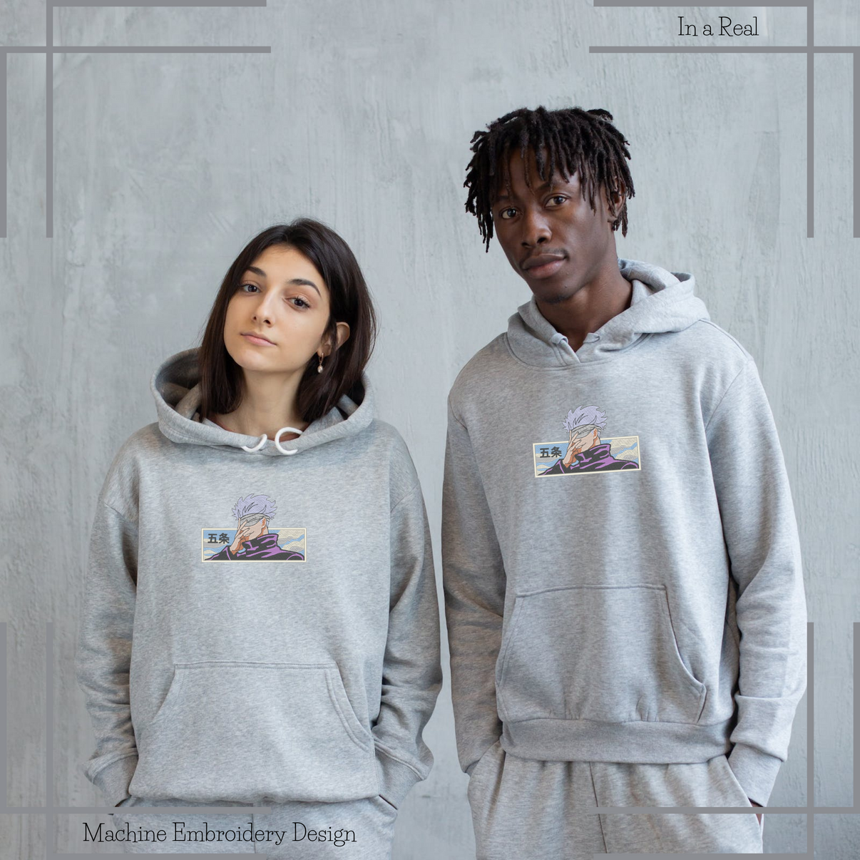 Gojo Satoru Character – Machine Embroidery Designs