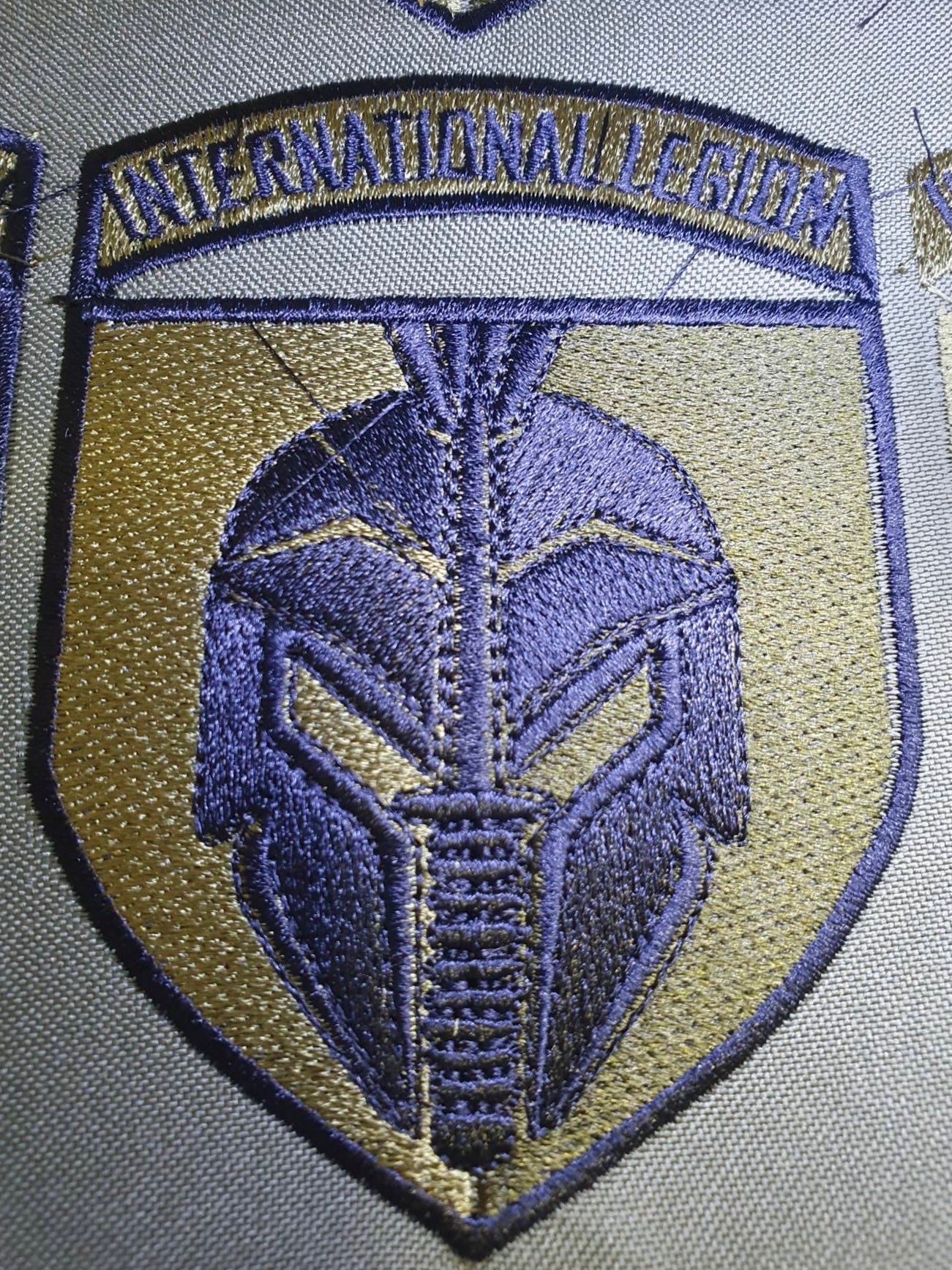 First International Legion Patch Embroidery Design – Machine Embroidery ...